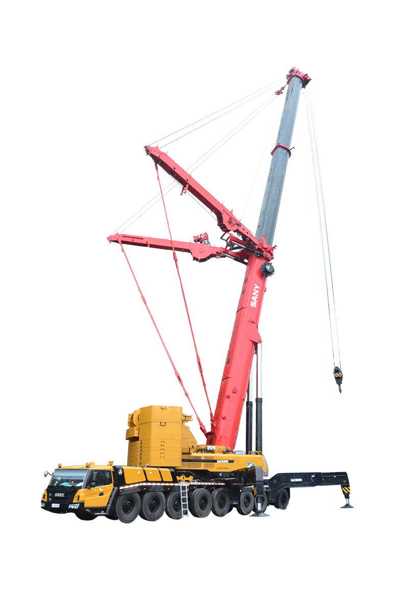 Sany SAC6000S crane - load chart, specs & dimensions (2022 - 2023) | LECTURA Specs