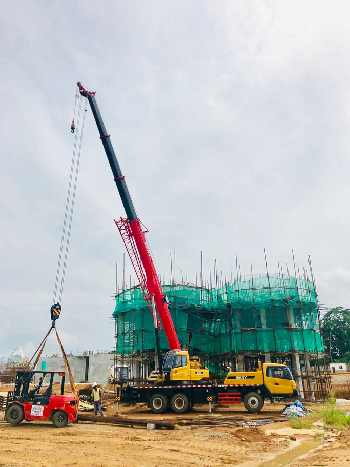 Sany STC250C4 crane - load chart, specs & dimensions (2025 - 2026 ...