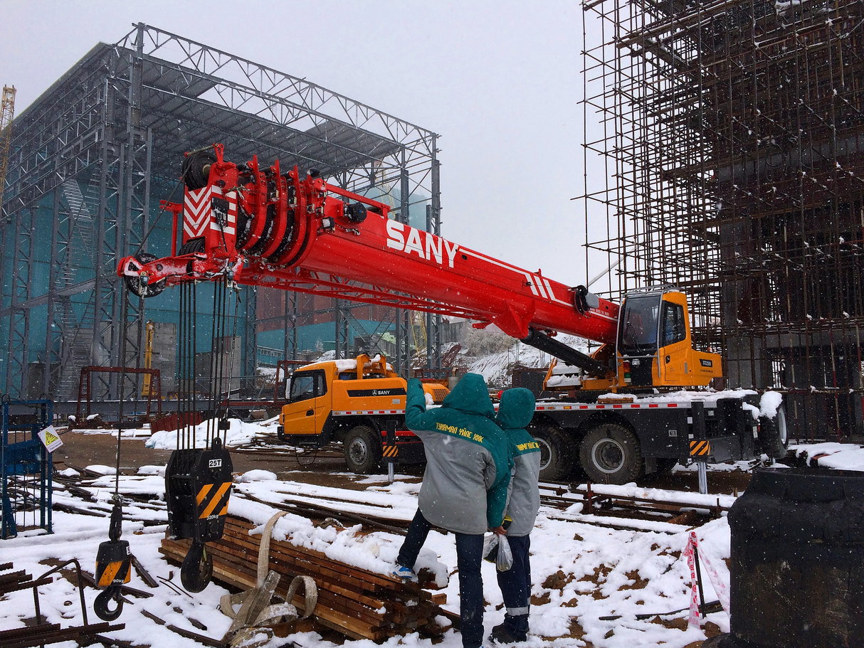 Sany STC250T5 crane - load chart, specs & dimensions (2025 - 2026 ...