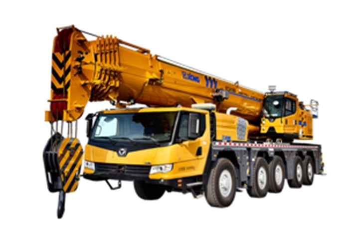 XCMG XCA180M crane - load chart, specs & dimensions (2023 - 2025) | LECTURA Specs