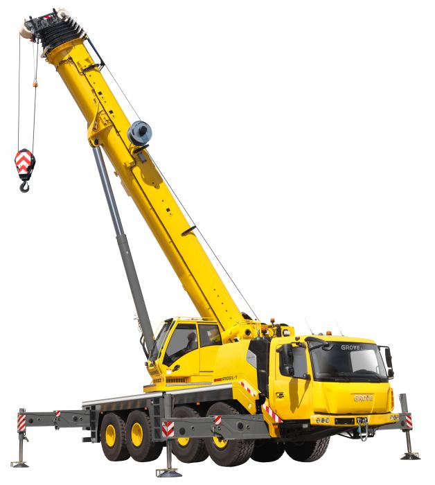 Grove GMK4100L crane - load chart, specs & dimensions (2006 - 2020 ...