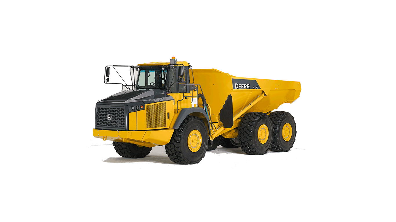 John Deere Construction 410E Backhoe Loader Specs & Dimensions (2017 ...