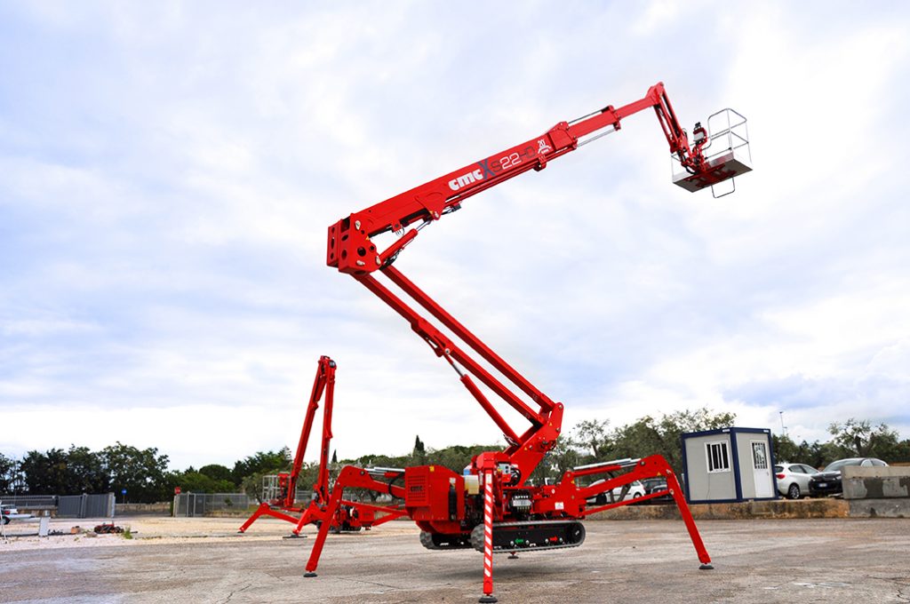 CMC S22HD Specs & Dimensions (2019 - 2025) | Crawler Articulating Boom ...