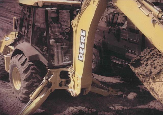 John Deere Construction 410 G Backhoe Loader Specs & Dimensions (2001 - 2021) | LECTURA Specs
