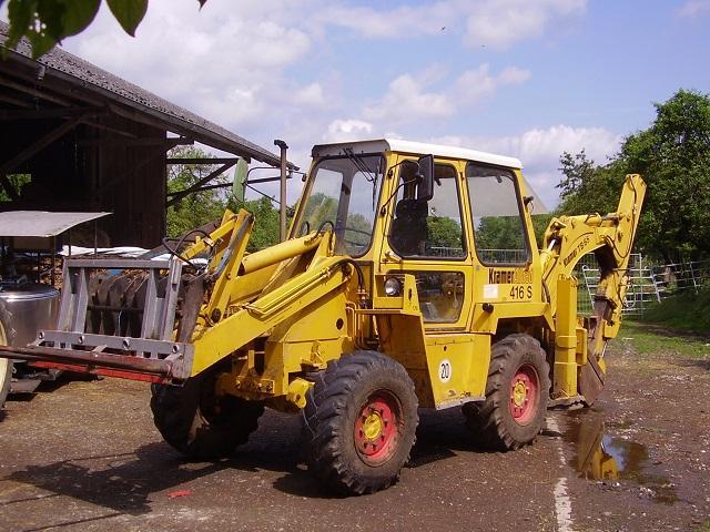 Kramer 416 S/TB 65 Backhoe Loader Specs & Dimensions (1987 - 1997 ...