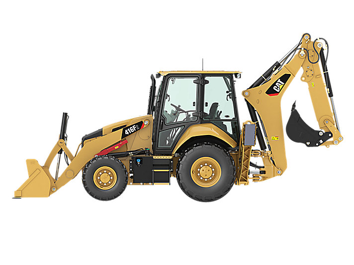Caterpillar 416F2 Backhoe Loader Specs & Dimensions (2017 - 2025) | LECTURA Specs