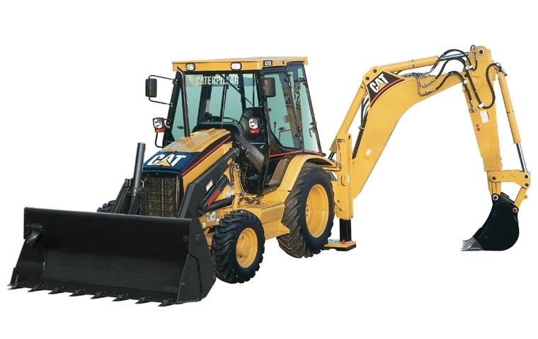 Caterpillar 424 D Backhoe Loader Specs & Dimensions (2000 - 2006 ...