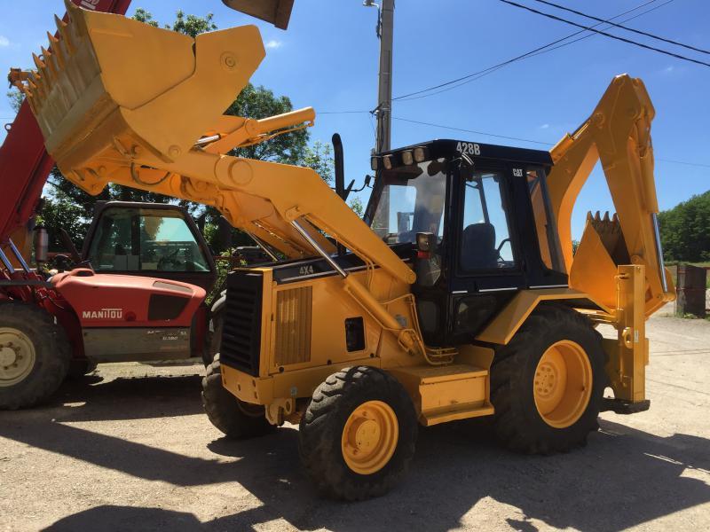 Caterpillar 428 B 4x4 Backhoe Loader Specs & Dimensions (1995 - 1996 ...