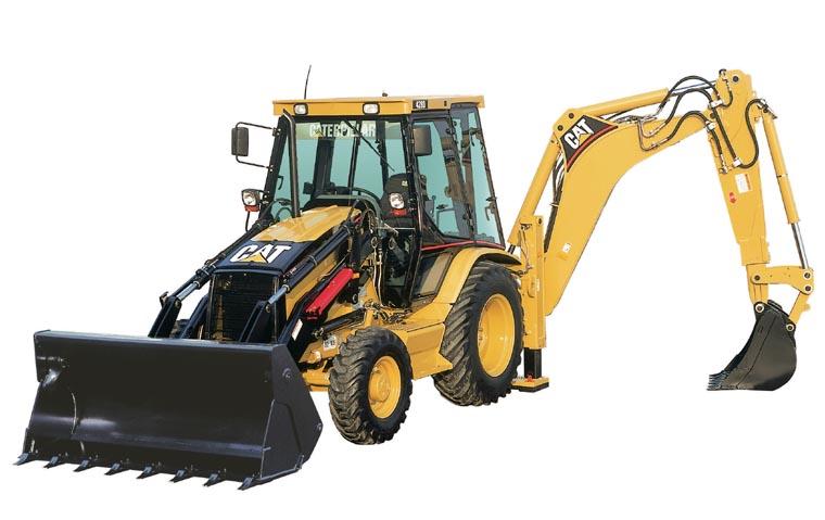 Caterpillar 428 D 4x4 Backhoe Loader Specs & Dimensions (2000 - 2005 ...