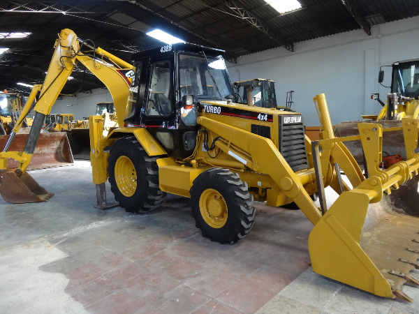 Caterpillar 438 B 4x4 Backhoe Loader Specs & Dimensions (1992 - 1996 ...