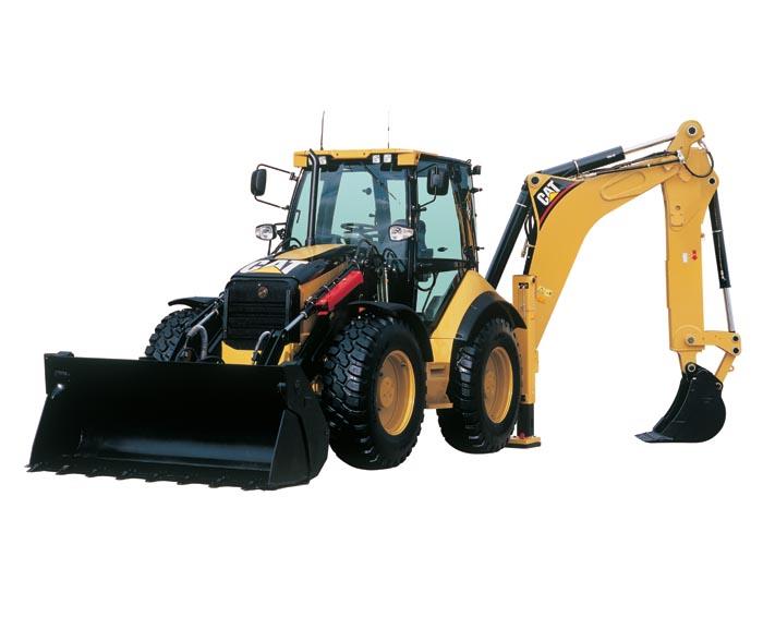 Caterpillar 444E 4x4 Backhoe Loader Specs & Dimensions (2006 - 2011 ...