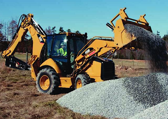 Caterpillar 450 E Backhoe Loader Specs & Dimensions (2007 - 2025 ...