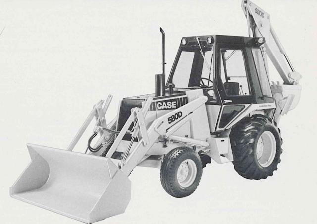 Case 580 D Backhoe Loader Specs & Dimensions (1980 - 1996) | LECTURA Specs