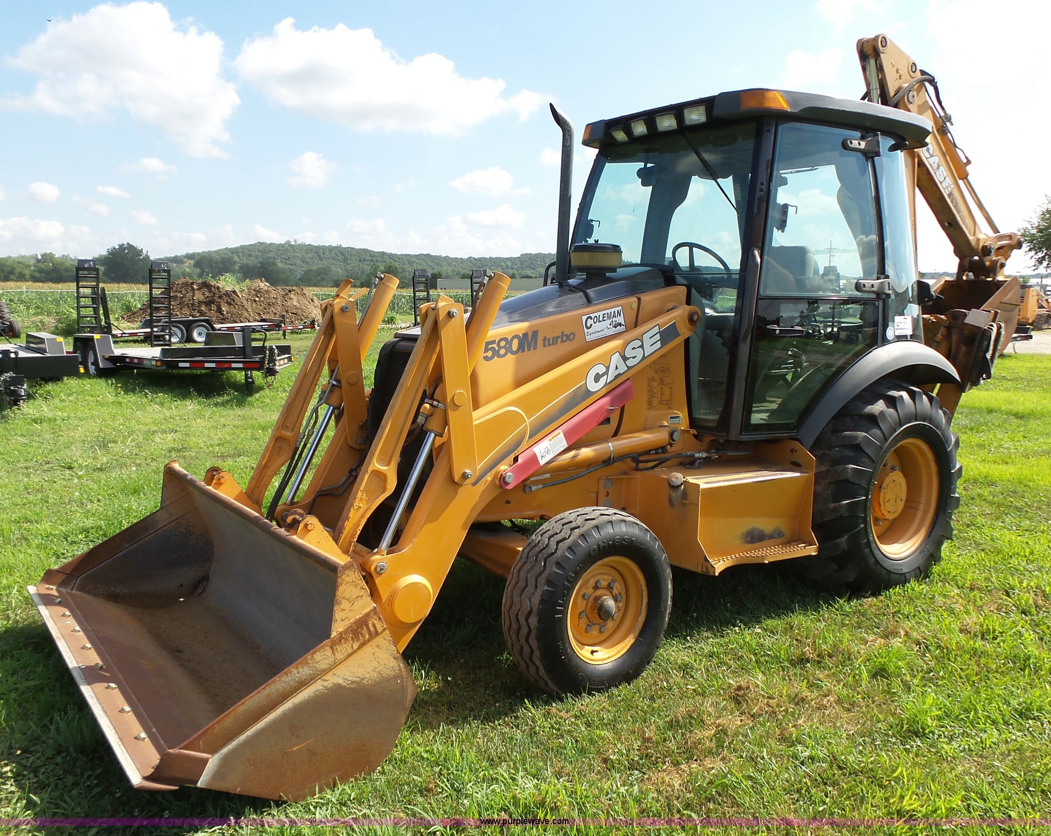 Case 580 M Turbo Backhoe Loader Specs & Dimensions (2001 - 2005 ...
