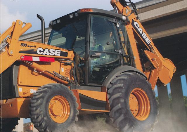 Case Backhoe 580 Super N