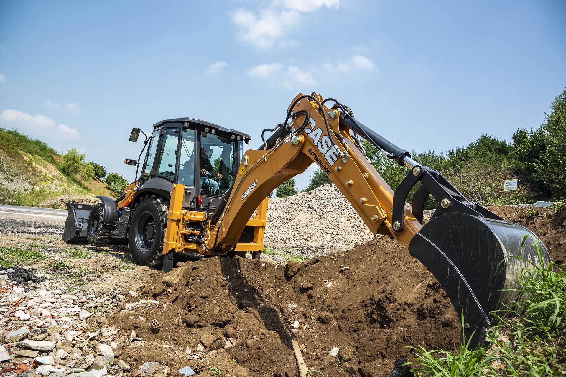 Case 580SV Backhoe Loader Specs & Dimensions (2021 - 2025) | LECTURA Specs