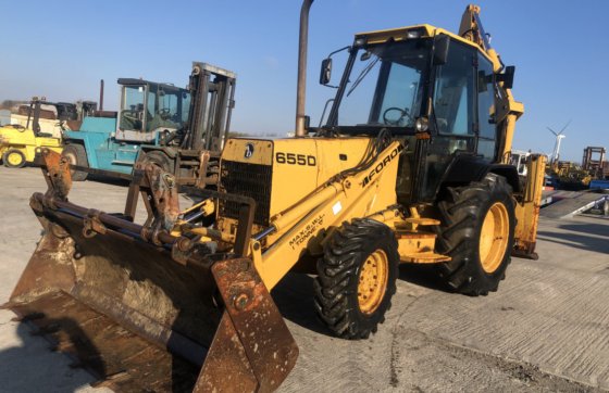 New Holland 655 D Backhoe Loader Specs & Dimensions (1992 - 1995 ...