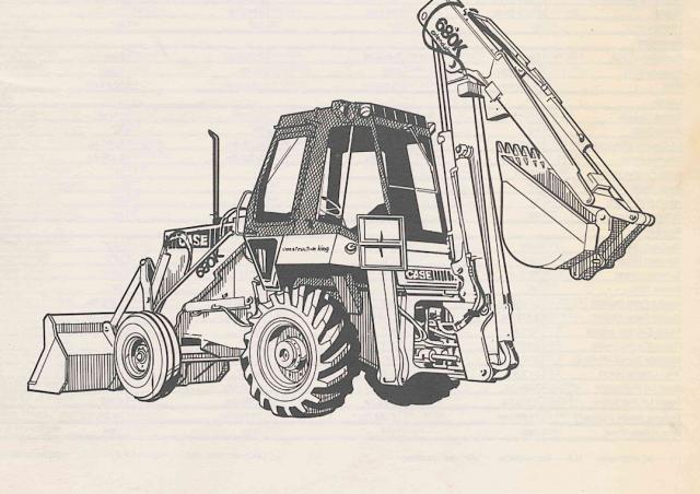 Case 680 Backhoe Loader Specs & Dimensions (1966 - 2010) | LECTURA Specs