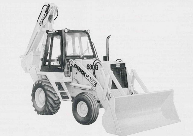 Case 680 G Backhoe Loader Specs & Dimensions (1978 - 1983) | LECTURA Specs