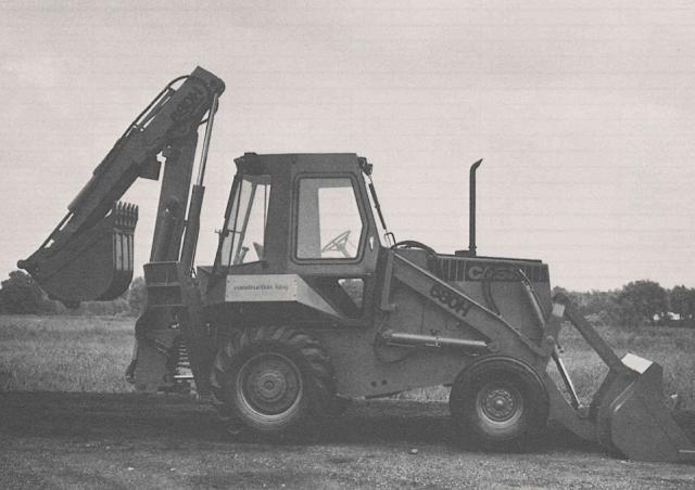 Case 680 H Backhoe Loader Specs & Dimensions (1983 - 1988) | LECTURA Specs