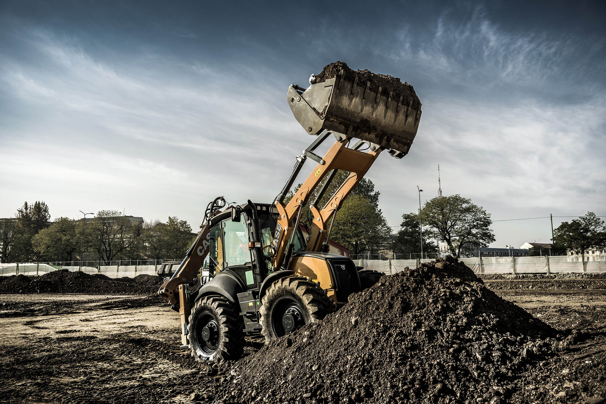 Case 695ST Backhoe Loader Specs & Dimensions (2017 - 2021) | LECTURA Specs