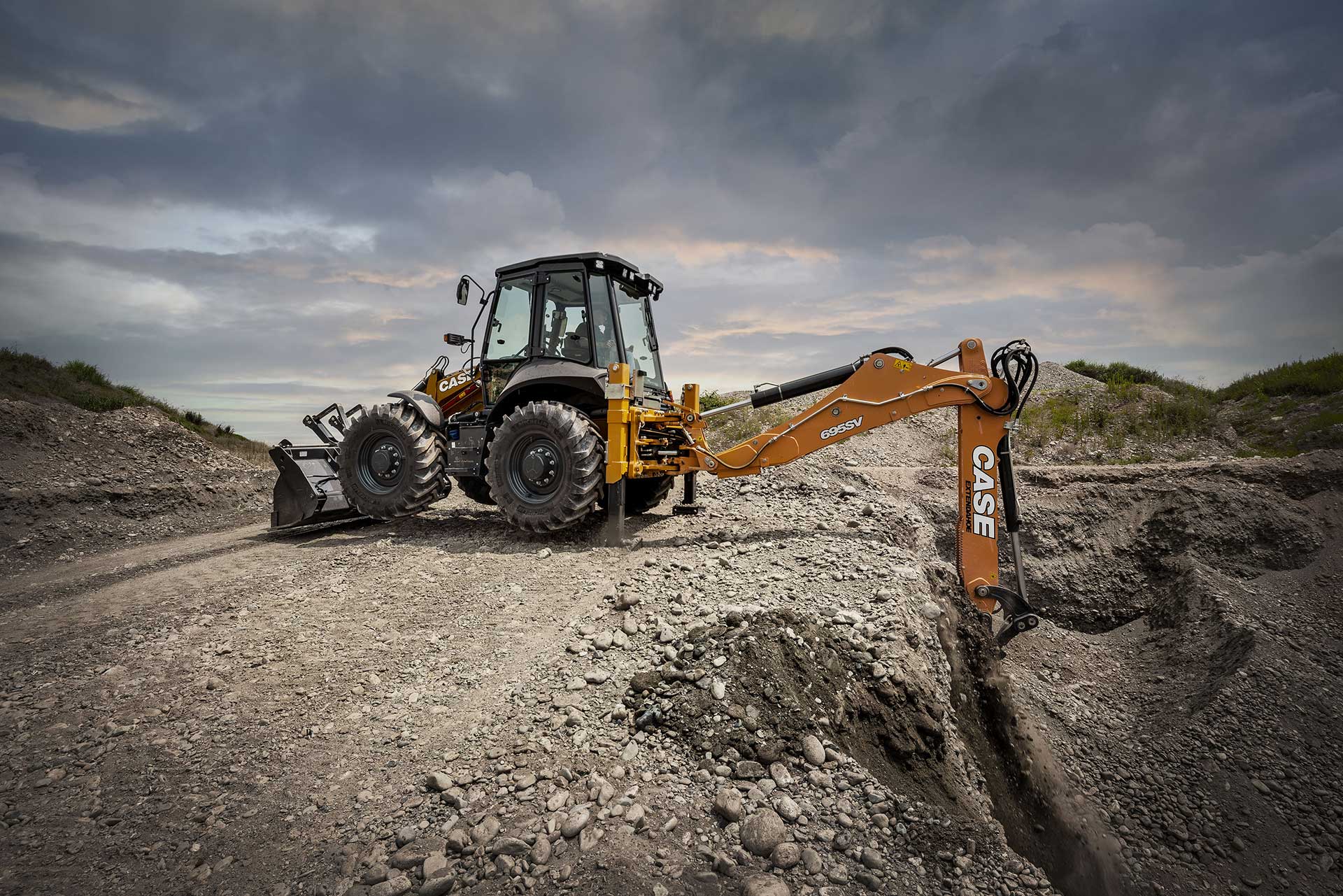 Case 695SV Backhoe Loader Specs & Dimensions (2021 - 2025) | LECTURA Specs