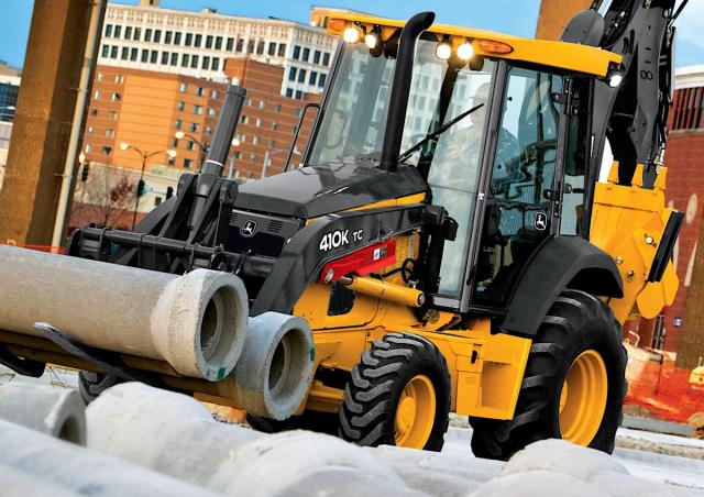 John Deere Construction 710 K Backhoe Loader Specs & Dimensions (2012 ...