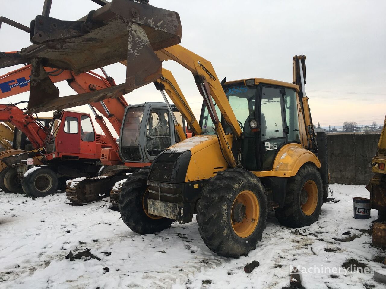 Terex-Fermec 965 Backhoe Loader Specs & Dimensions (1998 - 2002 ...