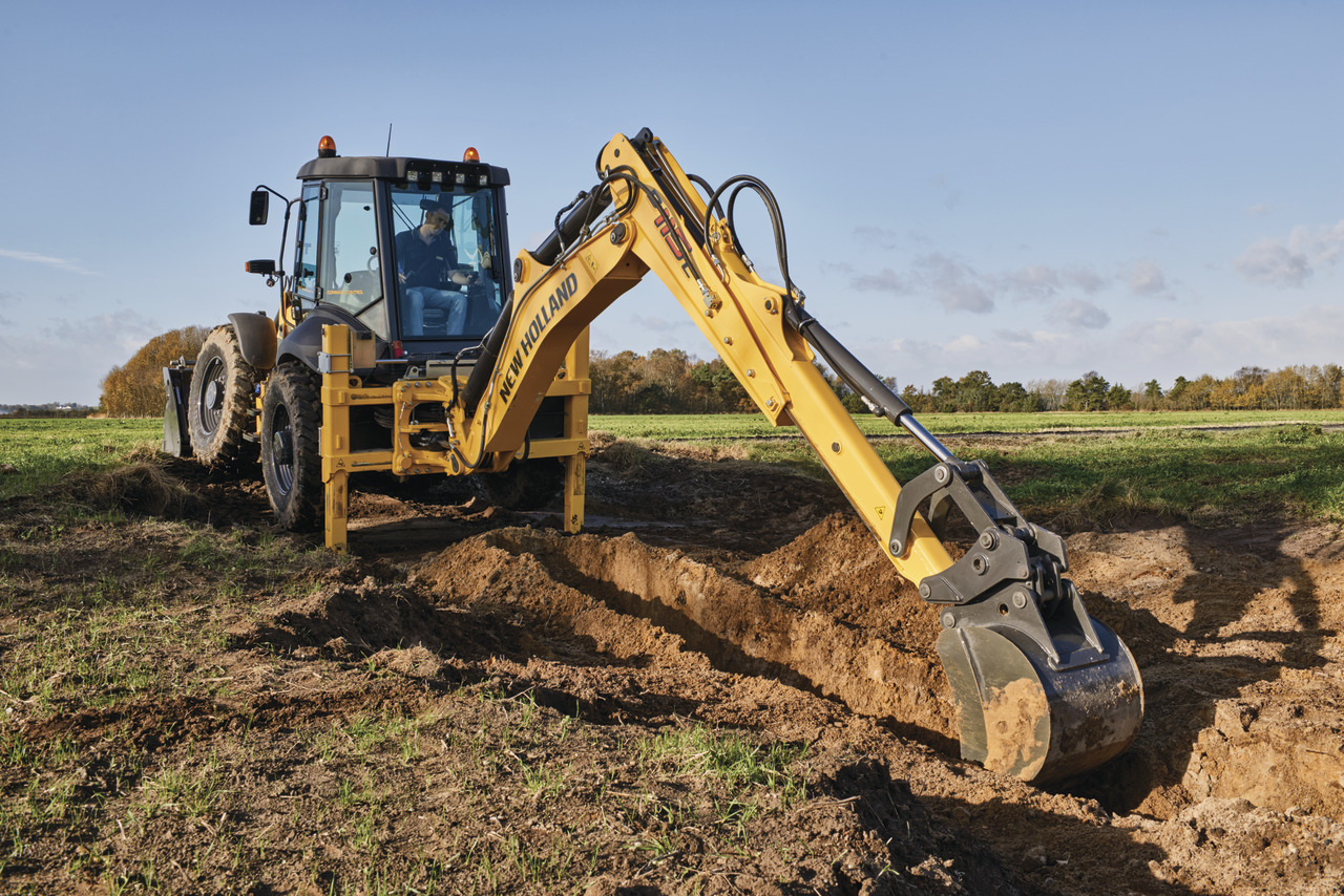 New Holland B115C Backhoe Loader Specs & Dimensions (2012 - 2015 ...