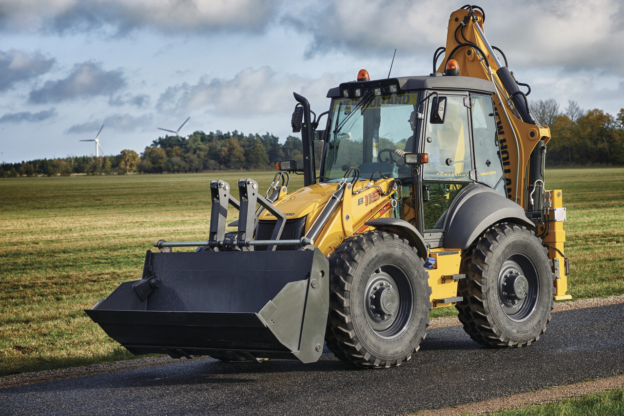 New Holland B115C Backhoe Loader Specs & Dimensions (2012 - 2015 ...