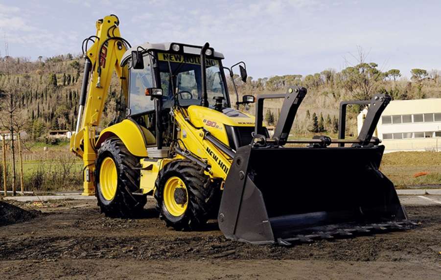 New Holland B90B Backhoe Loader Specs & Dimensions (2008 - 2012 ...