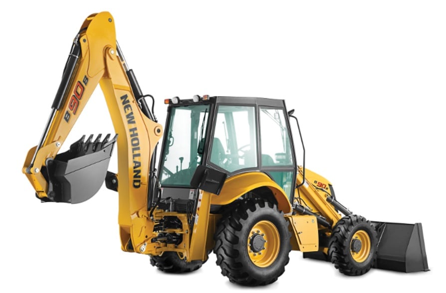 New Holland B 90 Backhoe Loader Specs & Dimensions (2006 - 2007 ...