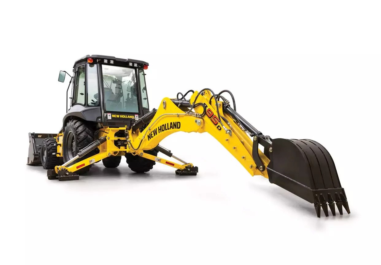 New Holland B95D LR Backhoe Loader Specs (2023 - 2025) | LECTURA Specs