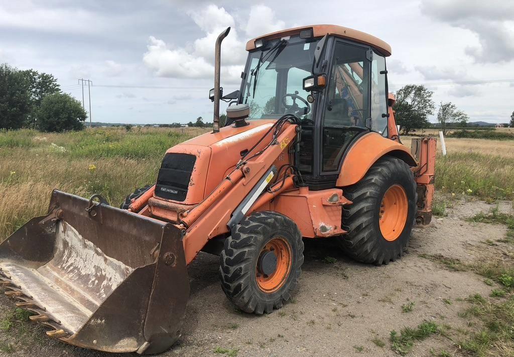 Fiat-Hitachi FB 110 Backhoe Loader Specs & Dimensions (1998 - 2000 ...