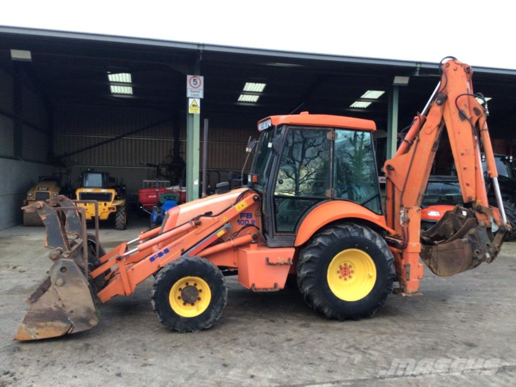 Fiat-Hitachi FB 110.2 Backhoe Loader Specs & Dimensions (2000 - 2002 ...