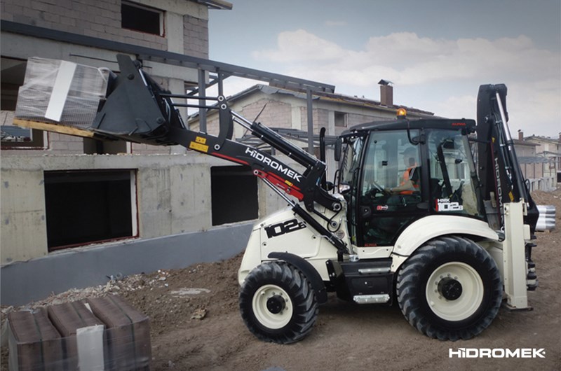 Hidromek HMK 102 B Alpha Backhoe Loader Specs & Dimensions (2014 - 2020 ...