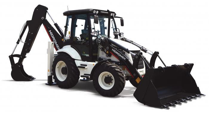 Hidromek HMK 102 B Backhoe Loader Specs & Dimensions (2012 - 2013 ...