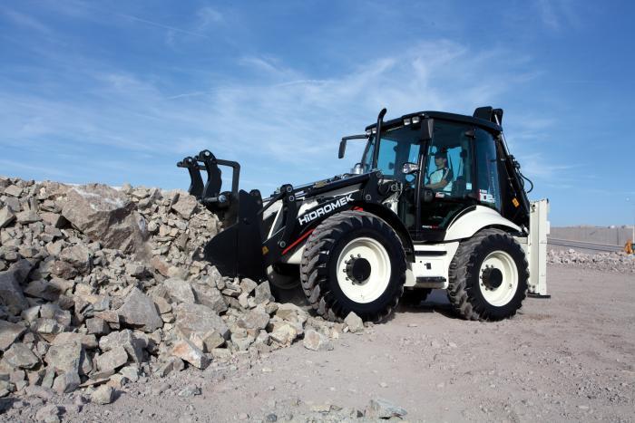 Hidromek HMK 102 S Backhoe Loader Specs & Dimensions (1994 - 2013 ...
