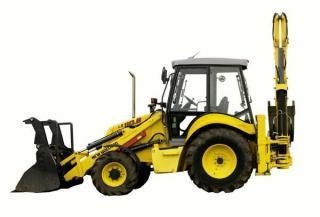 New Holland LB 110 Backhoe Loader Specs & Dimensions (2000 - 2007 ...