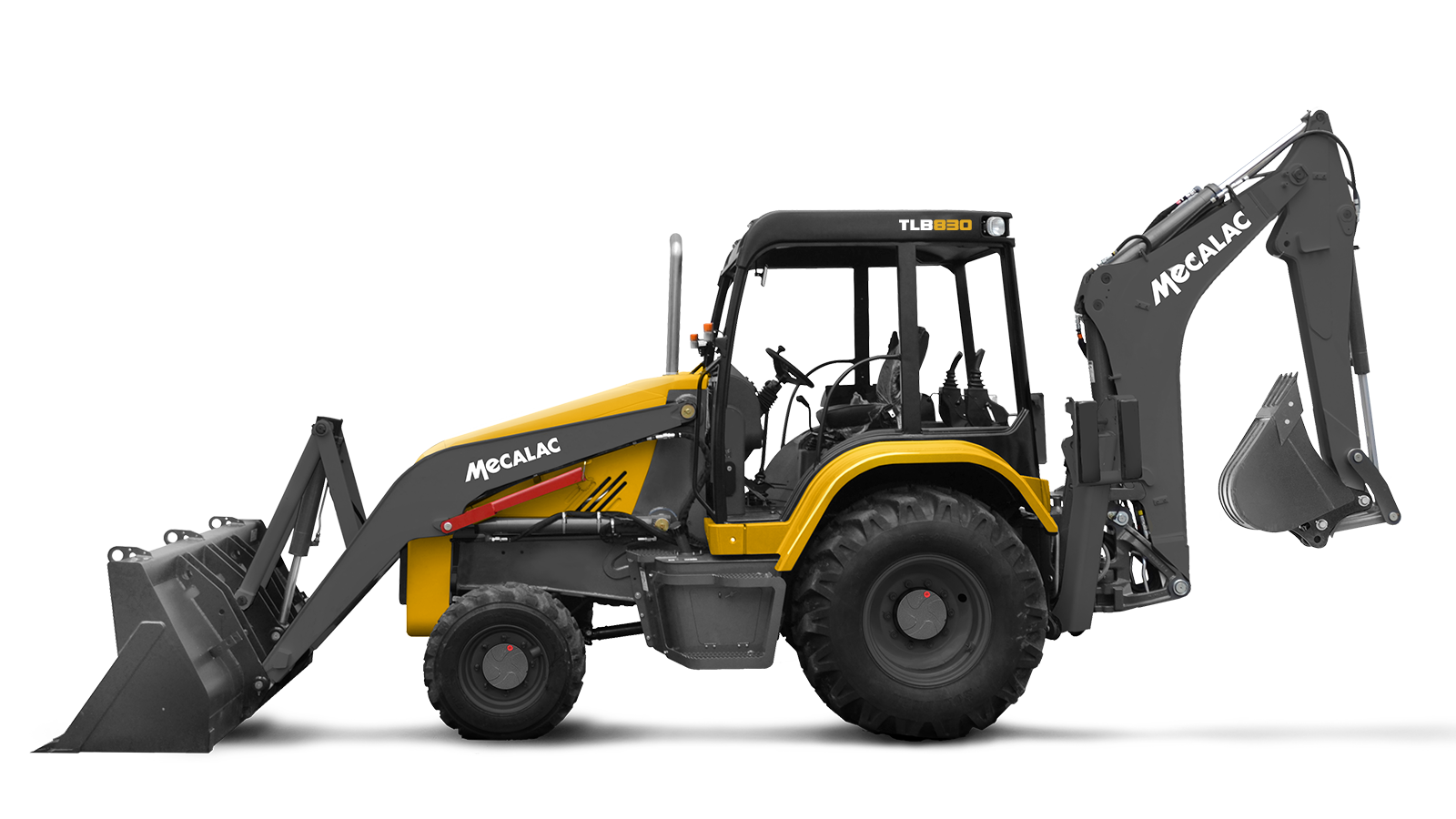 Mecalac TLB830 Backhoe Loader Specs & Dimensions (2017 - 2020 ...