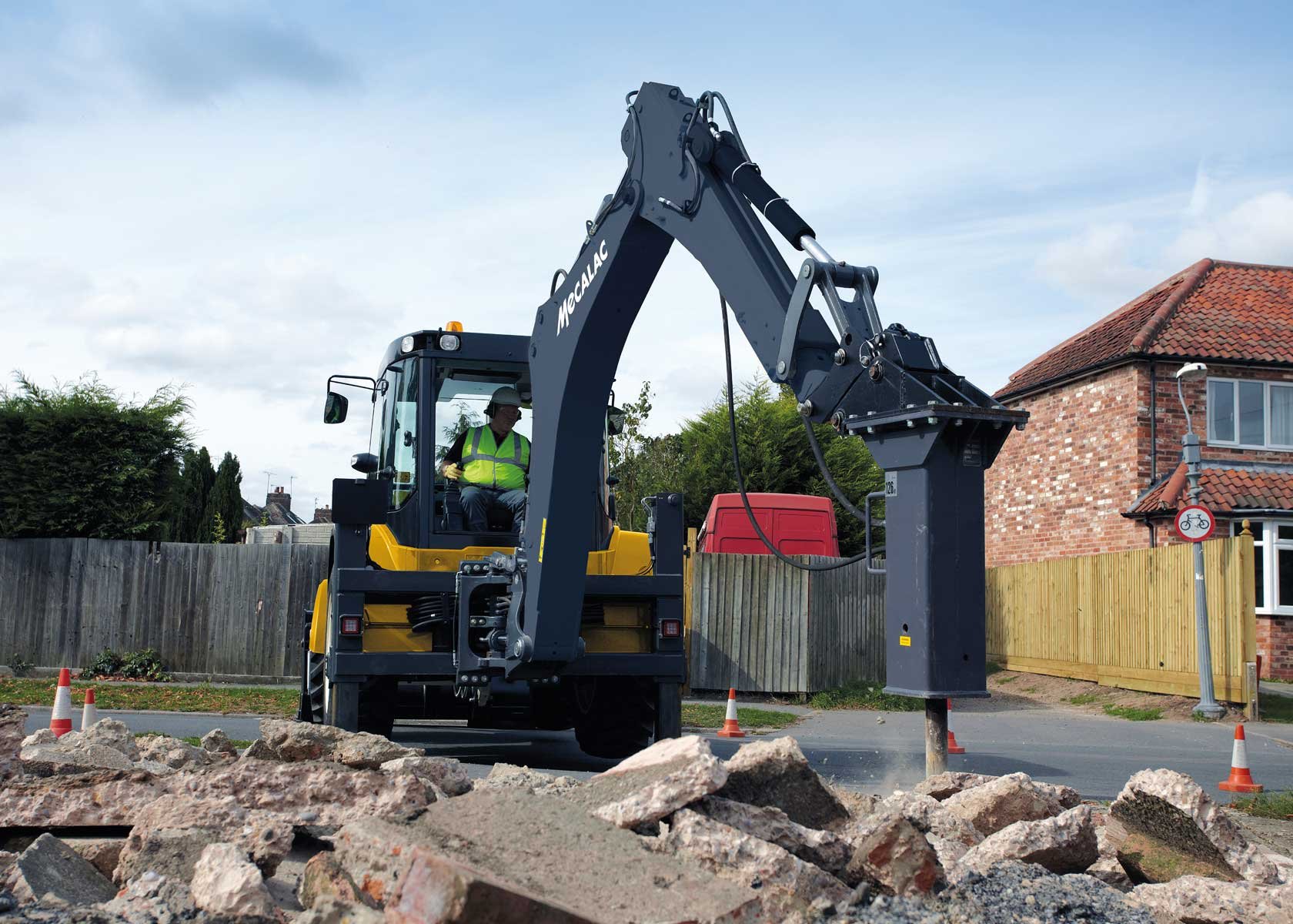 Mecalac TLB990 Backhoe Loader Specs & Dimensions (2017 - 2026 ...