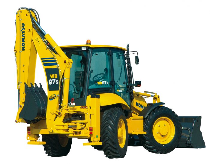 Komatsu WB97S-5E0 Backhoe Loader Specs & Dimensions (2006 - 2018 ...