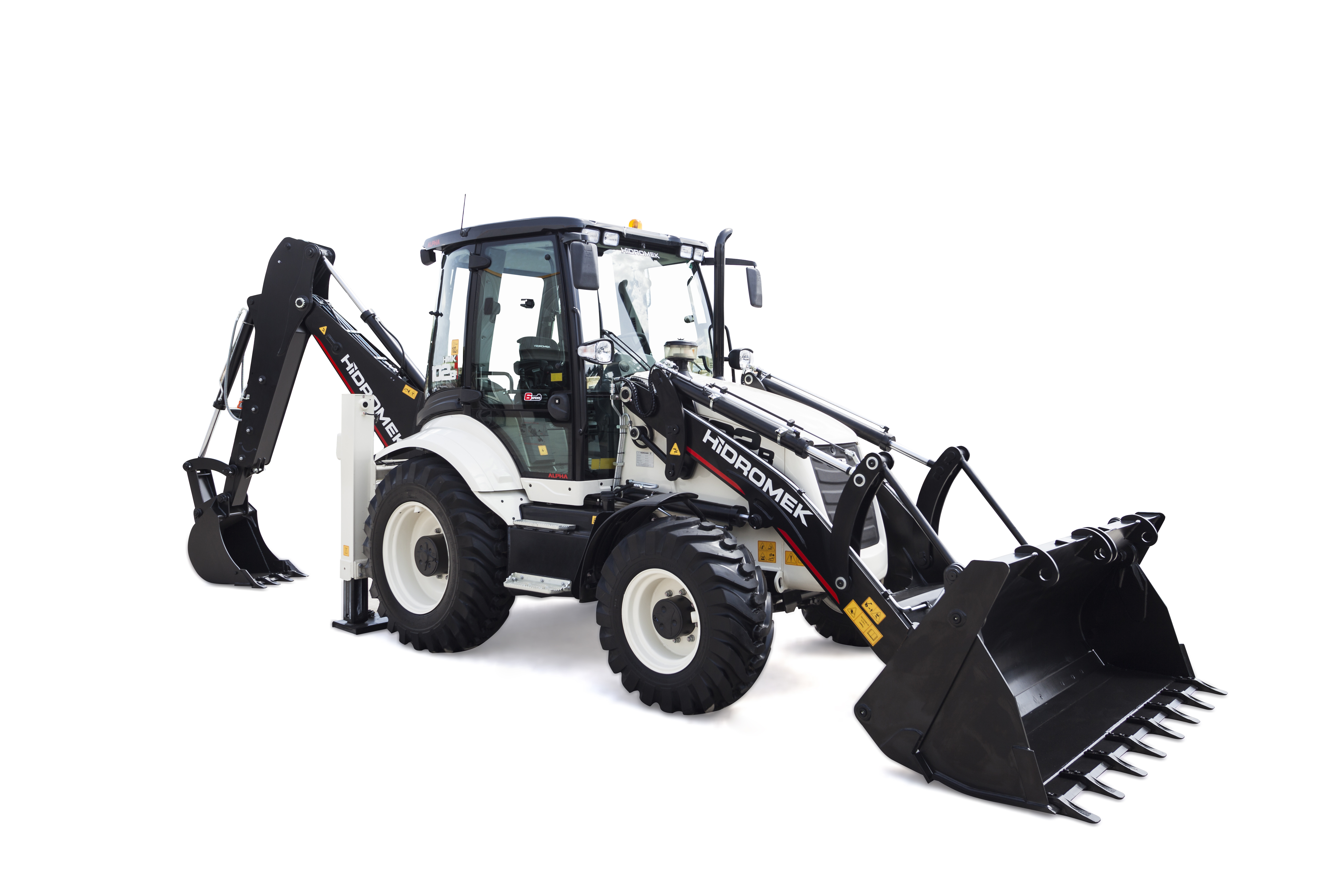 Hidromek HMK 102 B Backhoe Loader Specs & Dimensions (1994 - 2011 ...