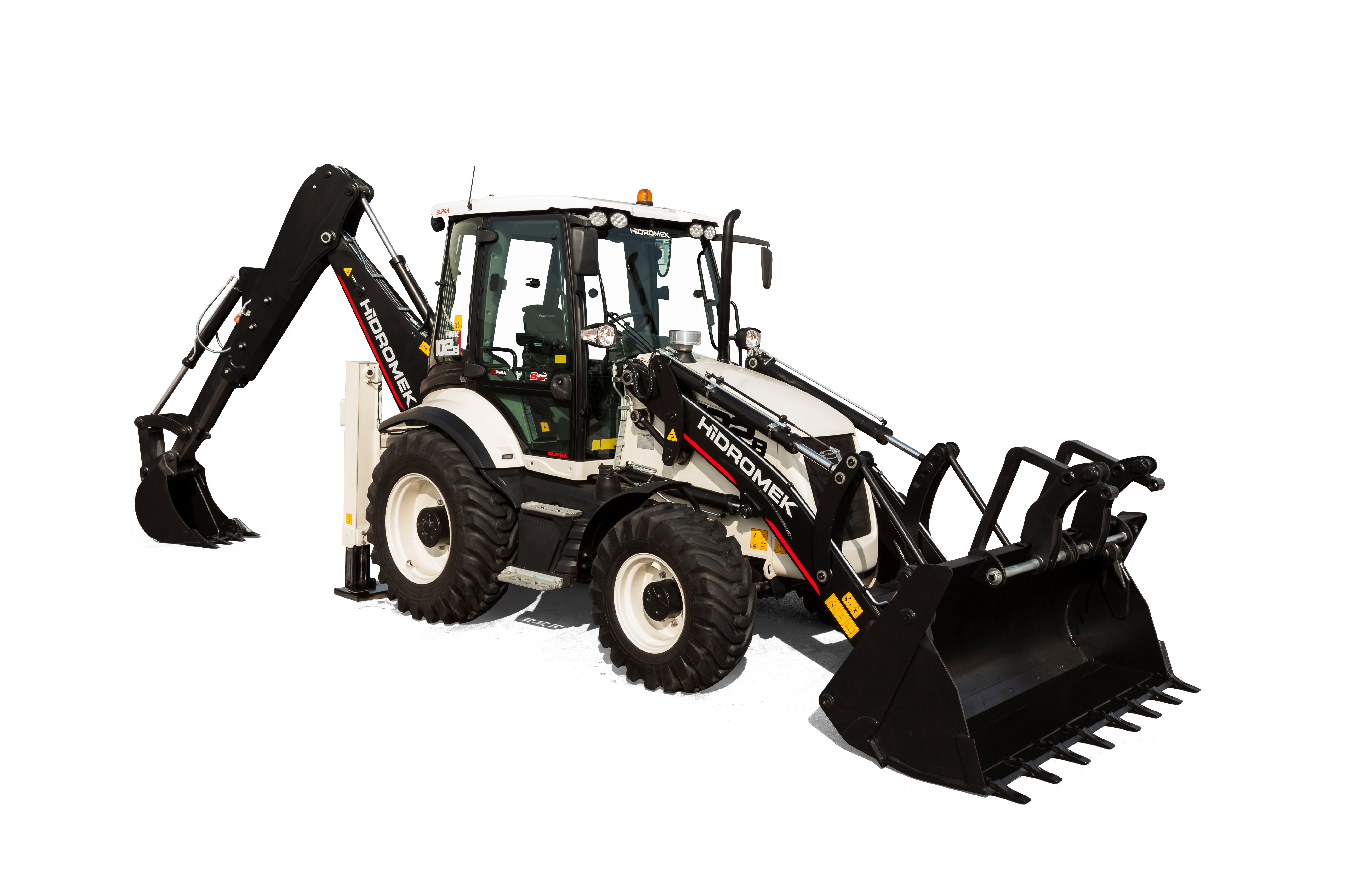 Hidromek HMK 102 B Backhoe Loader Specs & Dimensions (2012 - 2013 ...