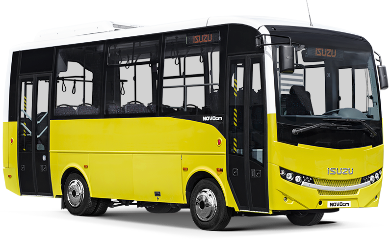 Isuzu Bus New Isuzu Executive Bus 2023 Yellow In Industrial Area