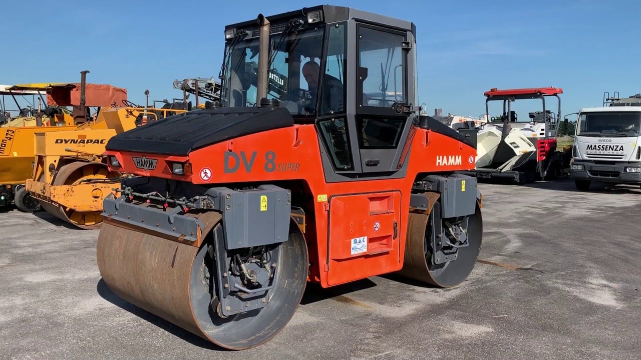 Hamm DV 8 K Specifications & Technical Data (1987-1992) | LECTURA Specs