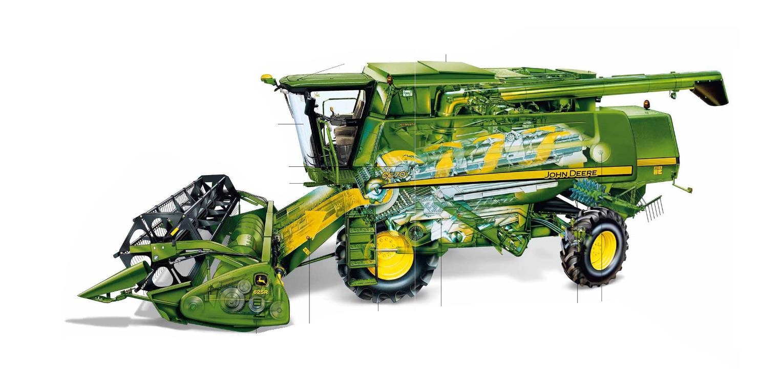 John Deere C 670 Specifications & Technical Data (2008-2012) | LECTURA ...