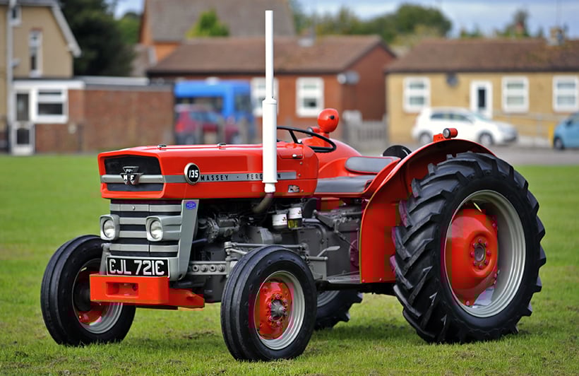Massey Ferguson 135 2WD Tractor Specs & Dimensions (1964 - 1975) | LECTURA Specs