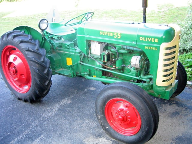 Oliver Super 55 Specifications & Technical Data (1954-1958) | LECTURA Specs