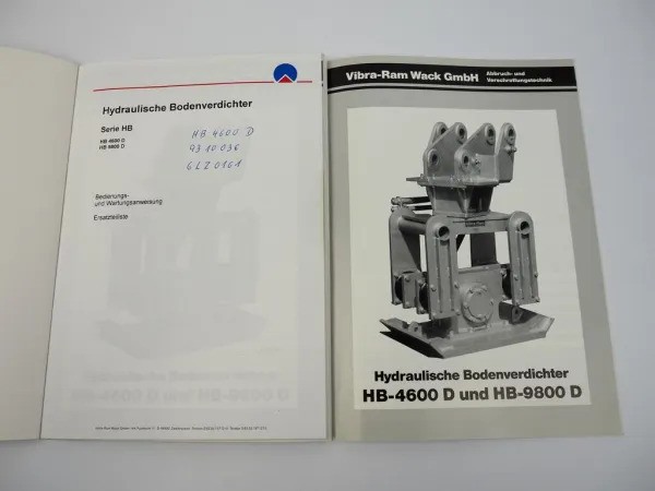 Vibra Ram HB 9800 D Specifications & Technical Data (1996-1999 ...